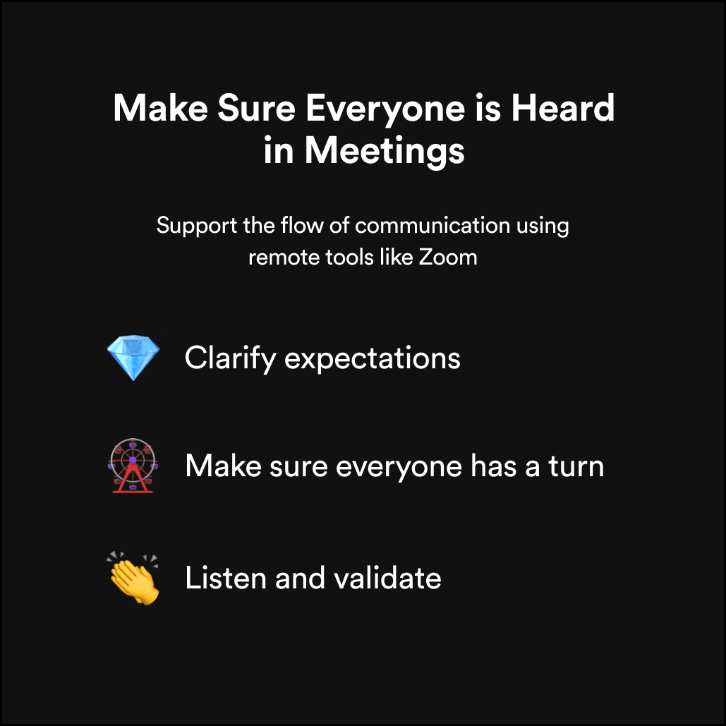 Make Sure Everyone is Heard in Meetings | Bunch Leadership Coach