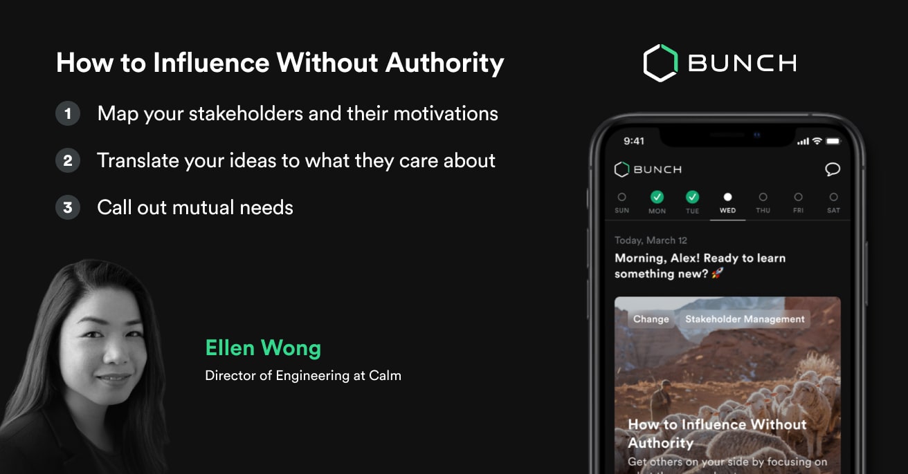 How to Influence Without Authority | Bunch Leadership Coach