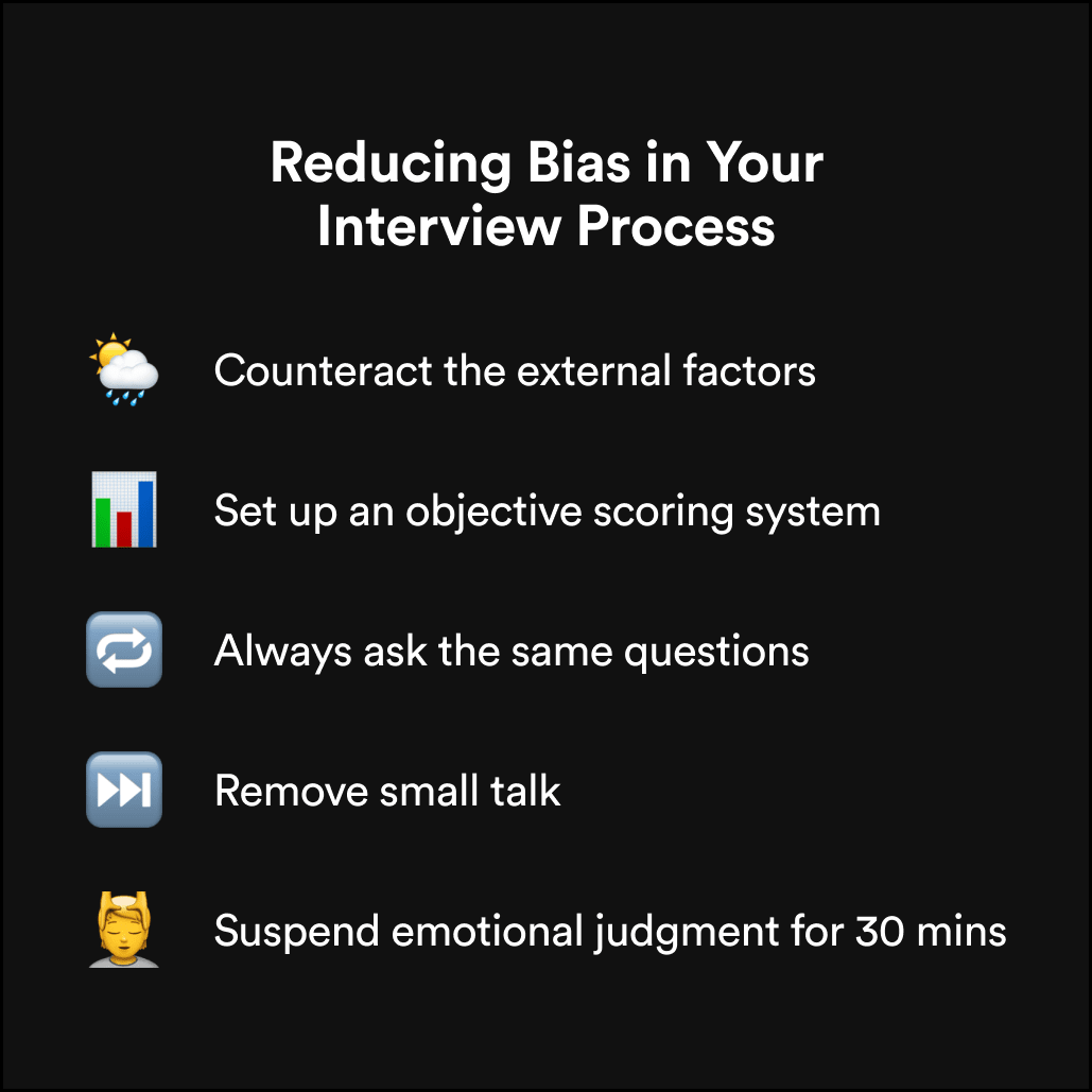 Reducing Bias in Your Interview Process | Bunch Leadership Coach