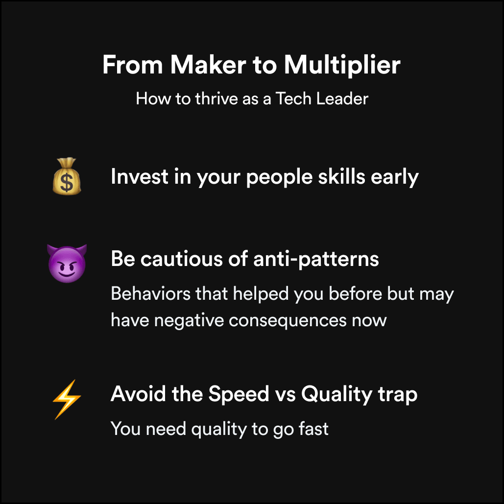 From Maker to Multiplier (9 mins) | Bunch Leadership Coach