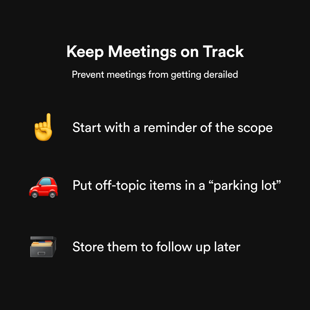 Keep Meetings On Track | Bunch Leadership Coach