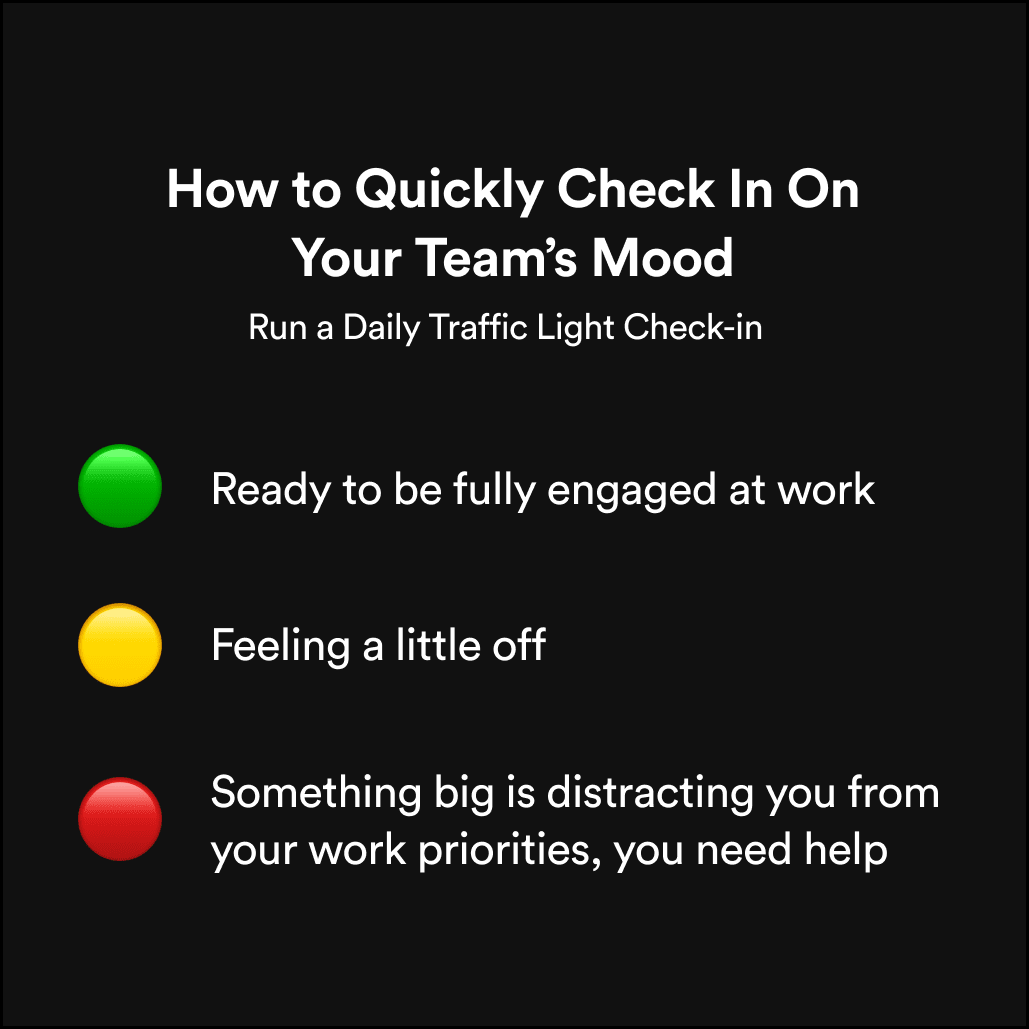 How to Quickly Check In On Your Team’s Mood | Bunch Leadership Coach