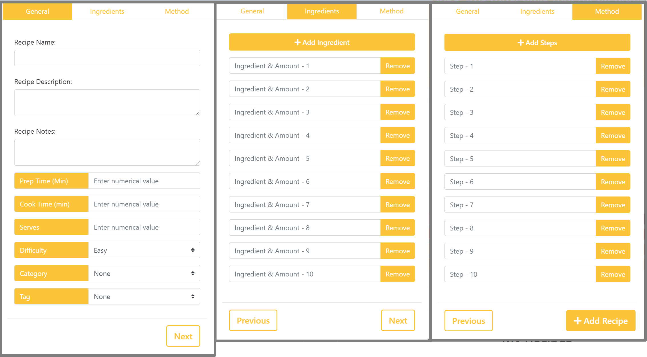 PaulyEd/MS3-RecipME - Codesandbox