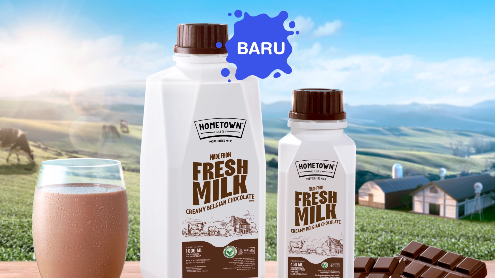 REKA - Hometown Dairy Fresh Milk - Creamy Belgian Chocolate