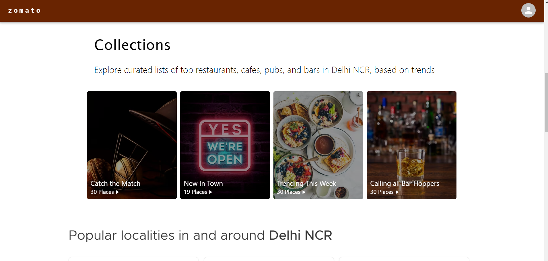 Github Gitesh152zomato Clone Frontend A Food Delivery App Developed Using Reactjs And Api