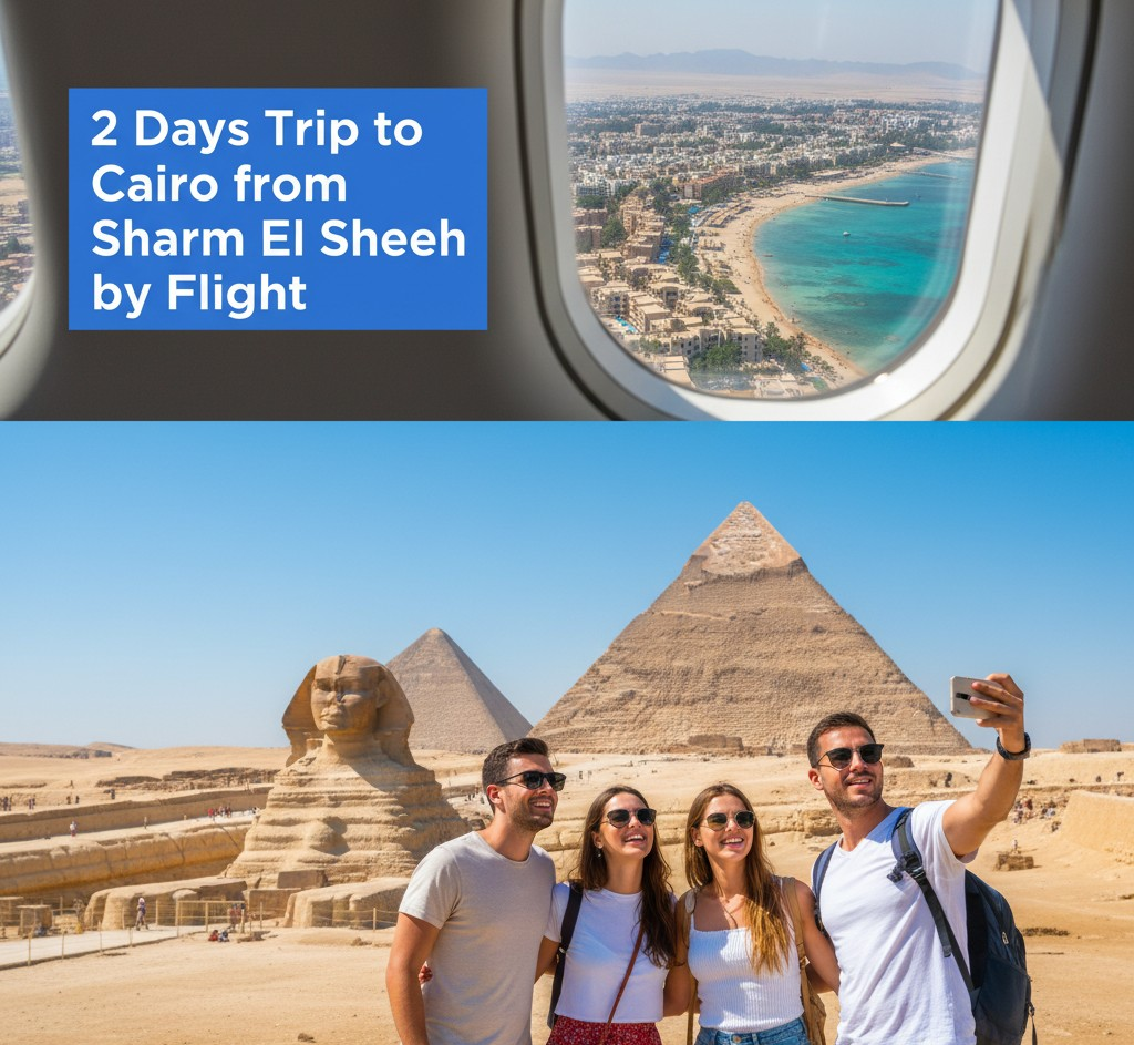 2-Day Cairo Tour from Sharm by Flight