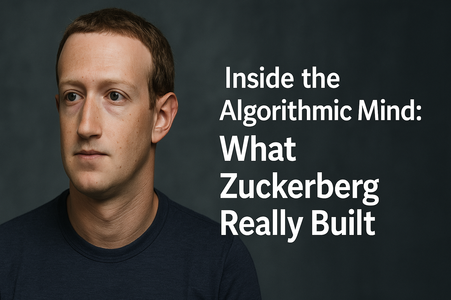 Inside the Algorithmic Mind: What Zuckerberg Really Built | Prawesh Blog