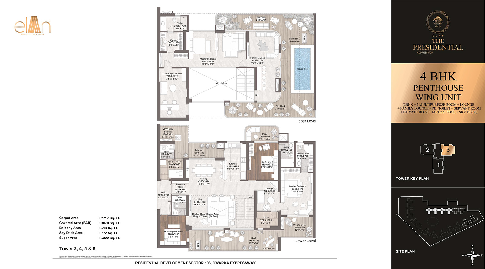 Elan The Presidential floorPlans 7