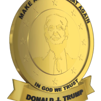 Trump Badge | DIBIZ Digital Business Cards