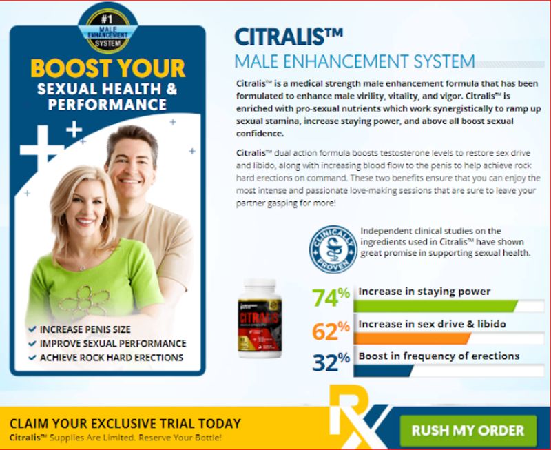 Citralis Male Enhancement South Africa price | DIBIZ Digital Business Cards