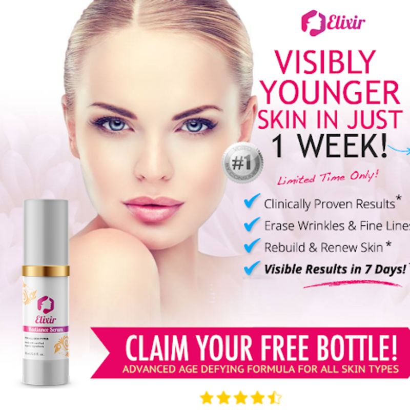 Elixir Radiance Anti Aging Serum Cost & Work Updated 2024 Official News ...