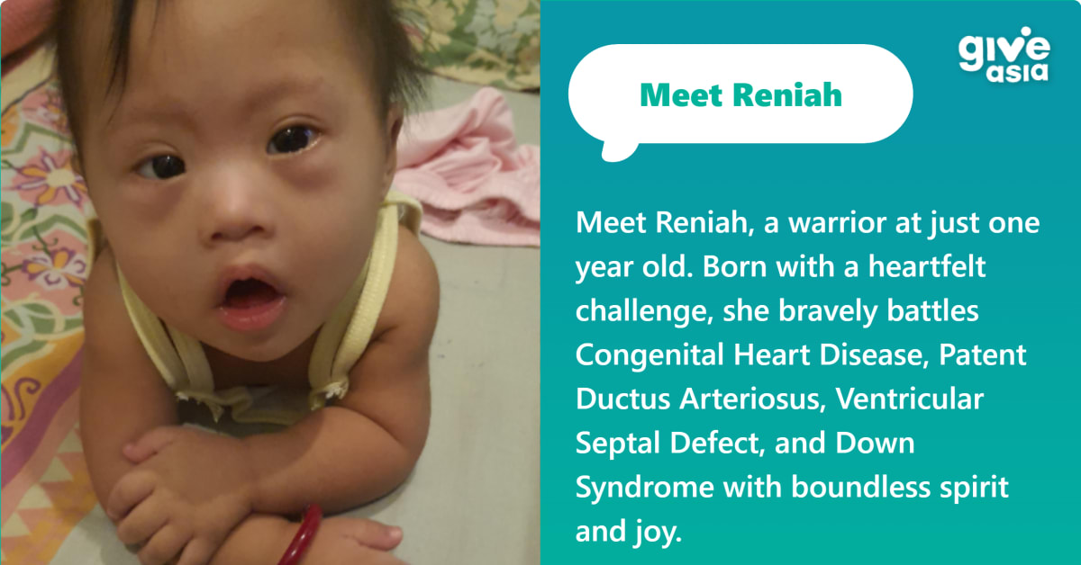 Give My Daughter Reniah A Chance For Heart Surgery [Heart Menders]
