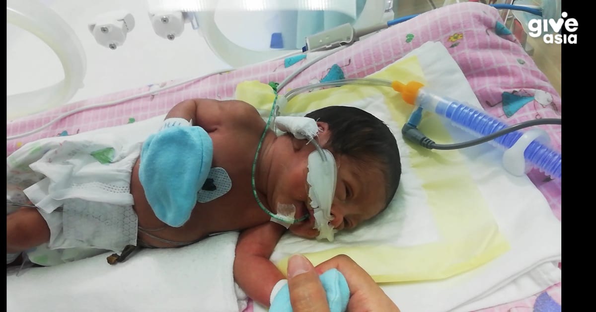 Help Baby Faith fight through her premature birth
