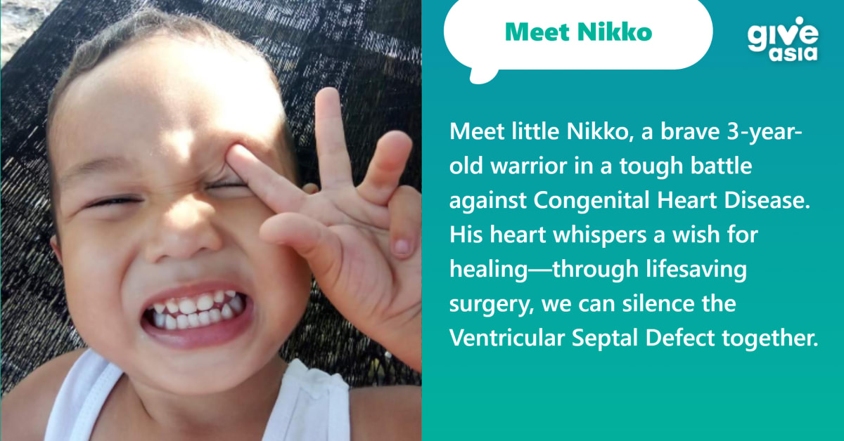 Give Nikko A Chance For Heart Surgery [Heart Menders]