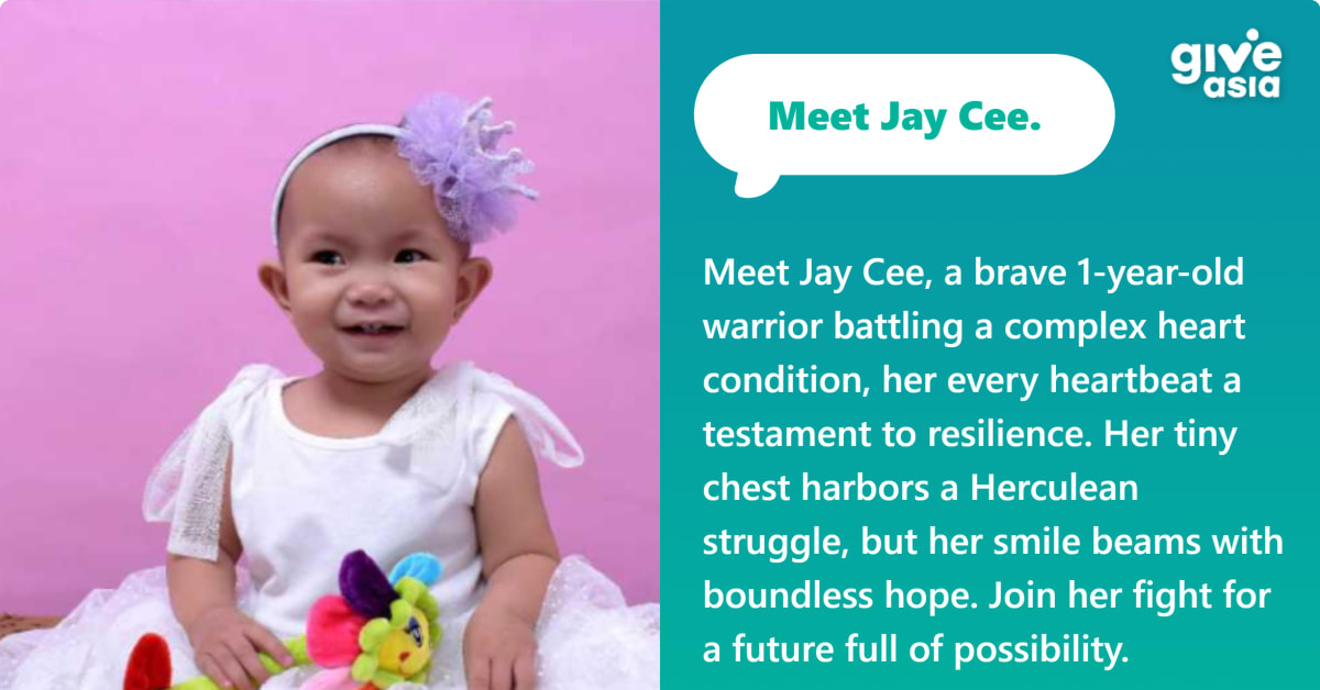Help My Daughter Jay Cee With Her Heart Surgery [Heart Menders]