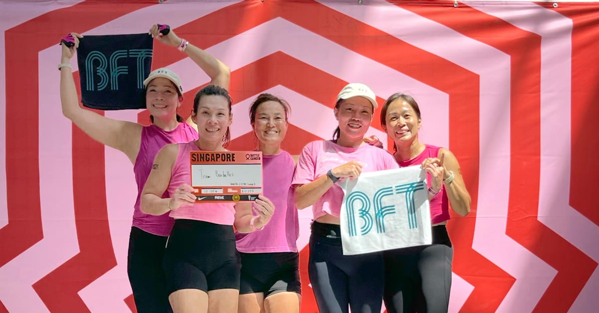 Take on the Battle Cancer Challenge with Team Barbelles!