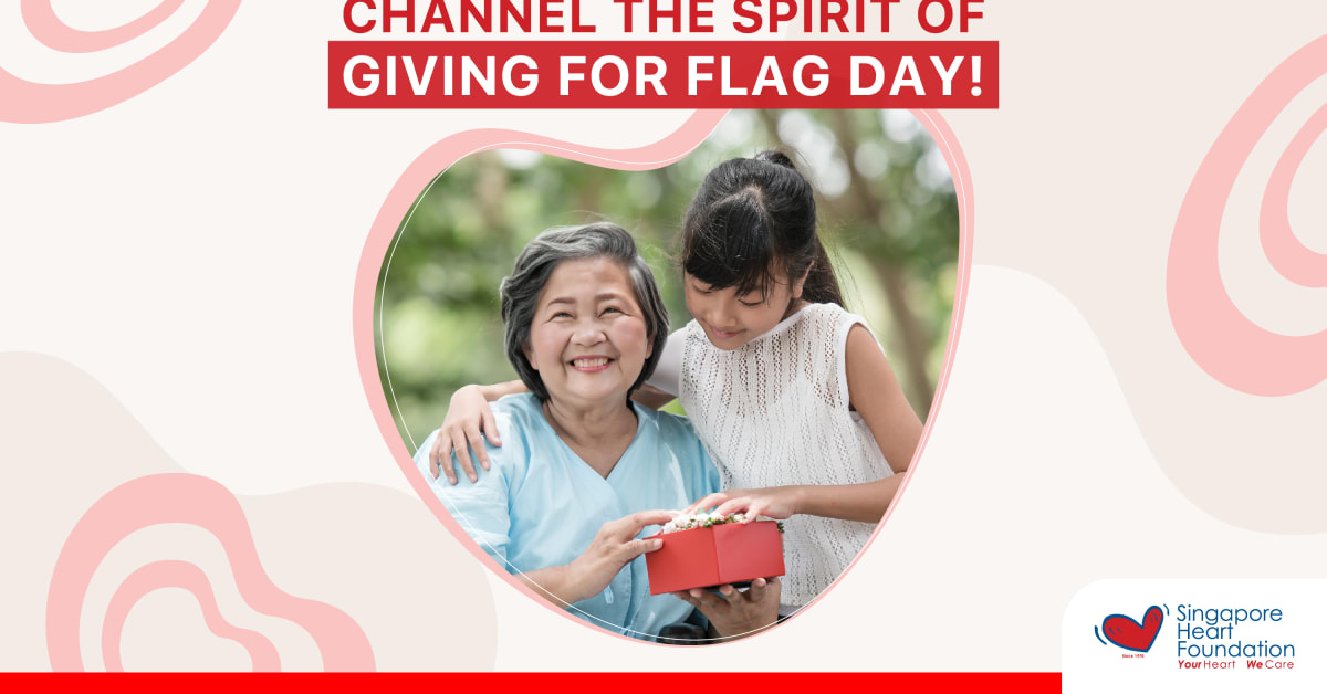 Singapore Heart Foundation Hearty Flag Day 2023