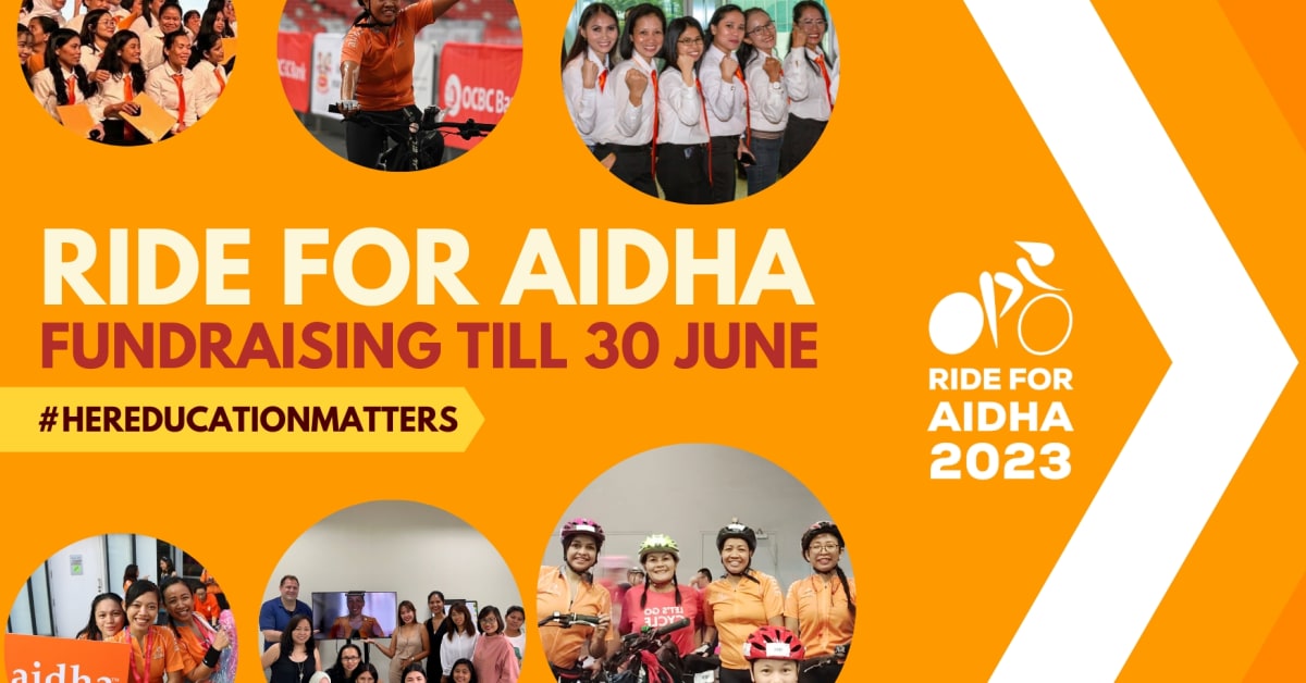 Donate to support Ride for Aidha 2023!