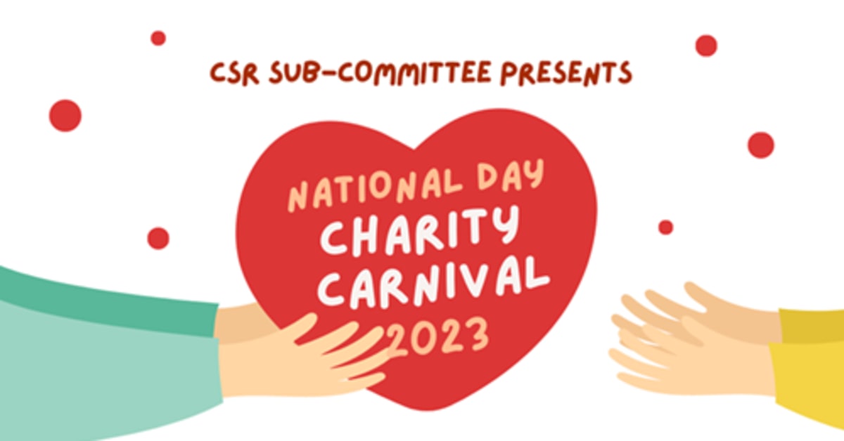 National Day Charity Carnival (NDCC) By SG Courts for SHINE