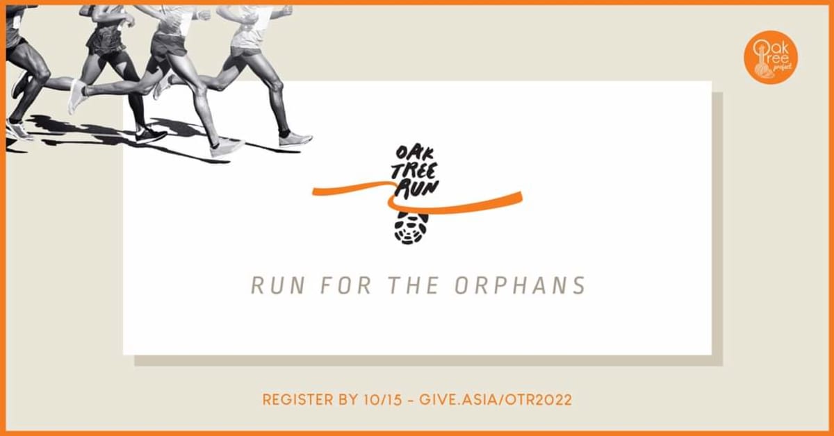 Oak Tree Run 2022: Run for the Orphans!