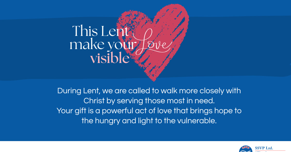 This Lent, make your Love visible