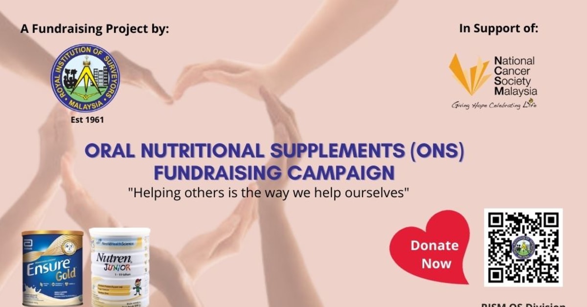 Oral Nutritional Supplements (ONS) FundrAising Campaign