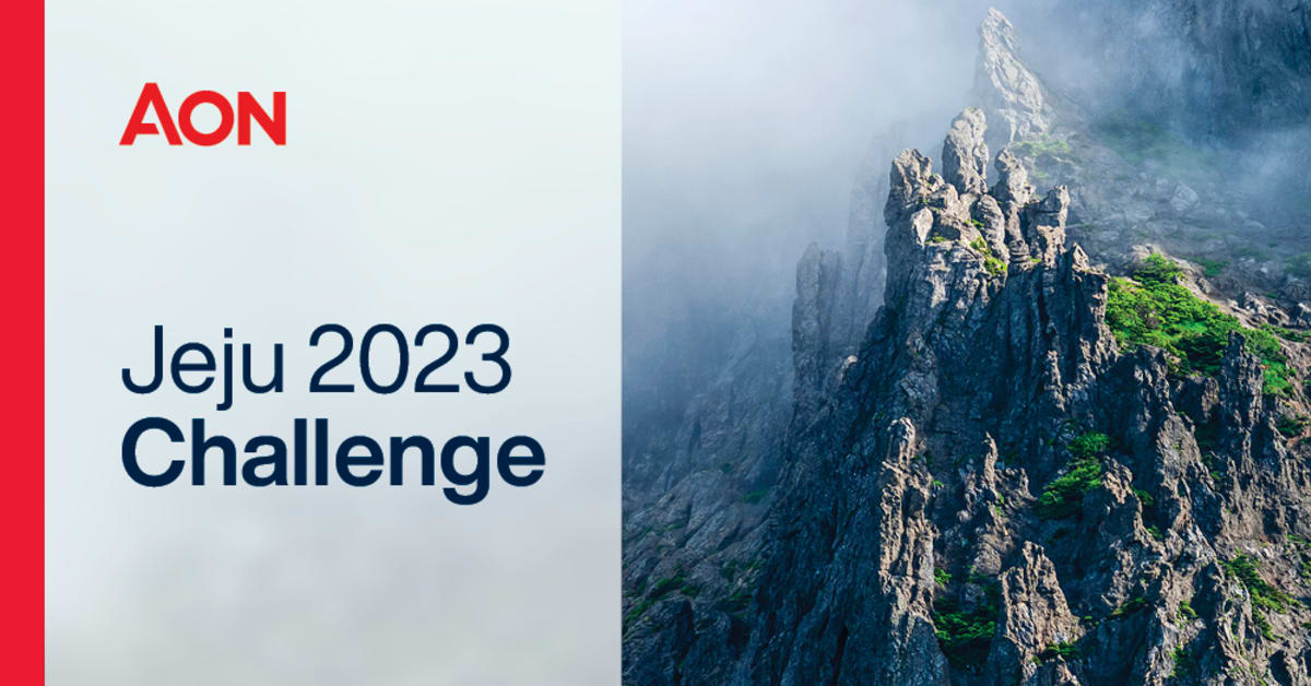 Aon Jeju 2023 Challenge - George Attard