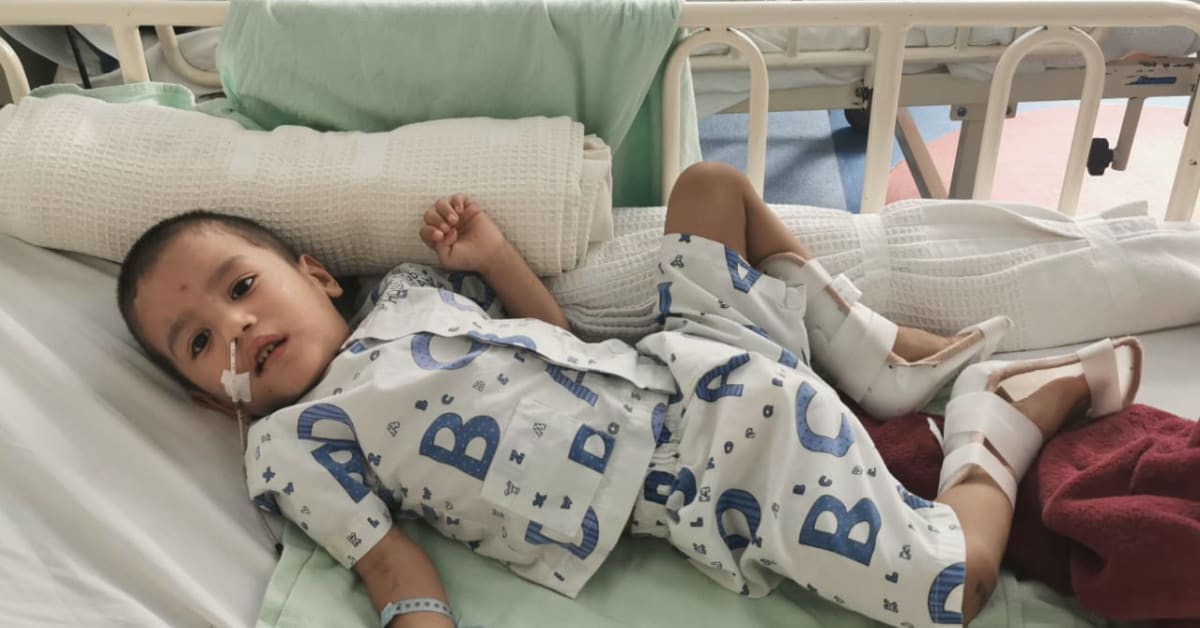 Help a 4-Year-Old left bedridden after traumatic fall