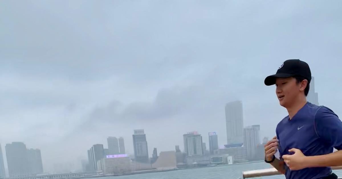 Terry running a half marathon for MIND HK!