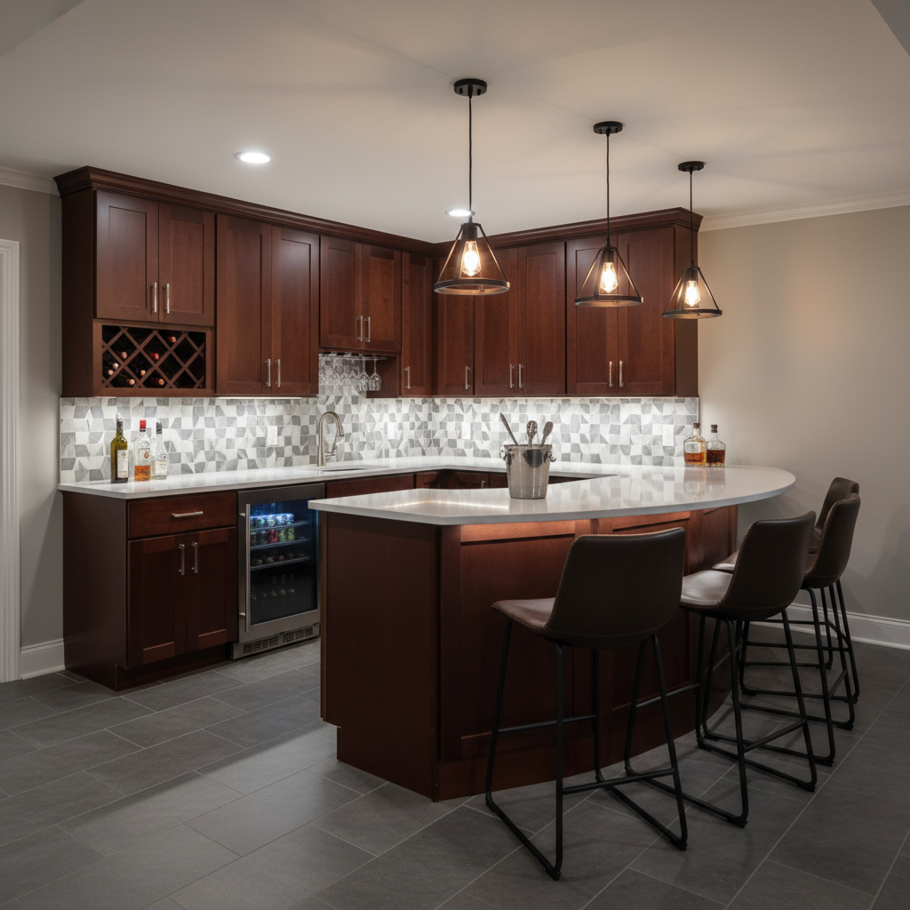 Custom Home Bar Cabinet Ideas to Save Space & Impress (2026)