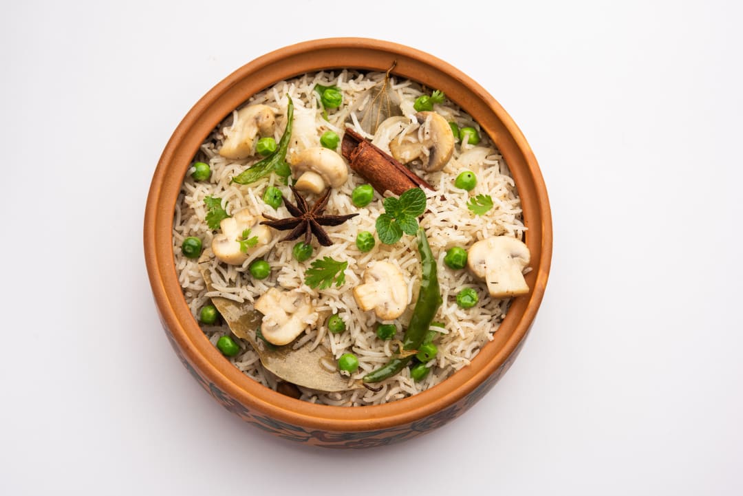 Mushroom Biryani recipe