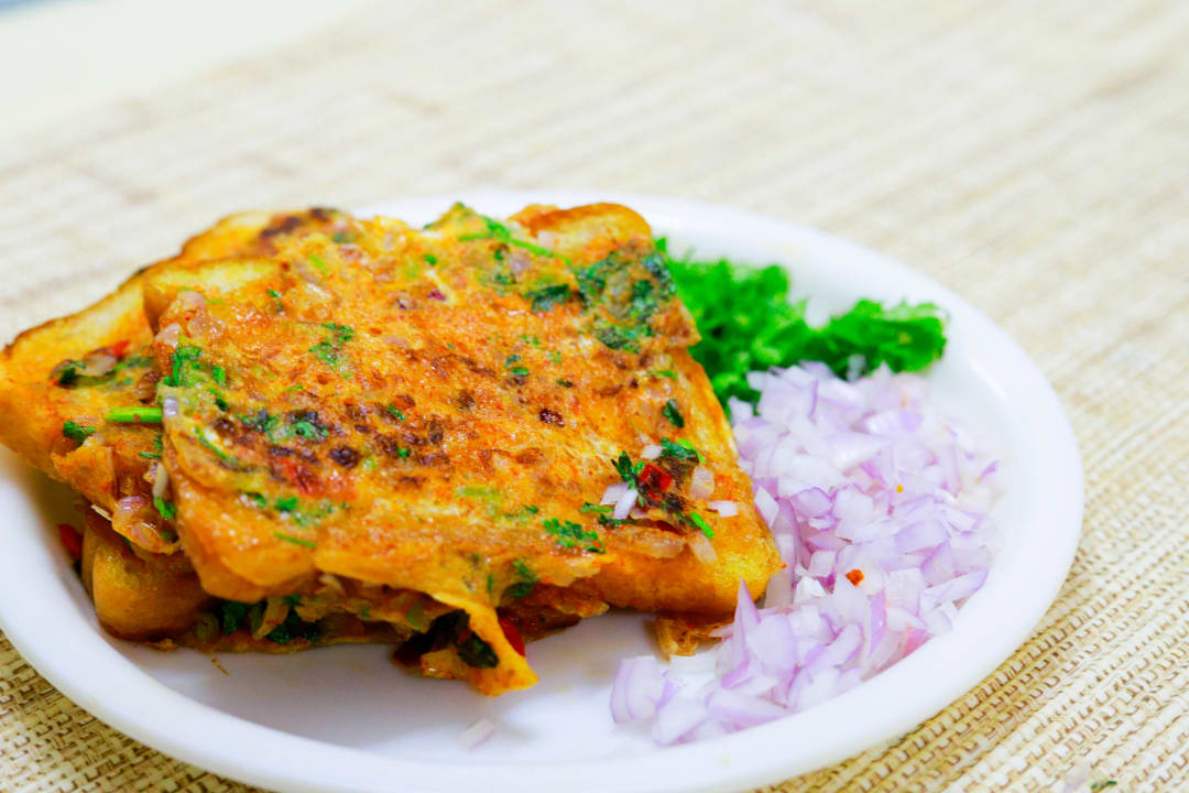 Bread Omelette recipe