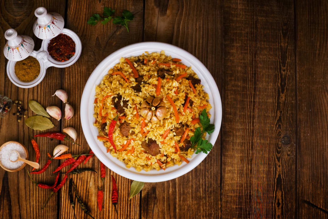 Brown Rice Chicken Biryani recipe