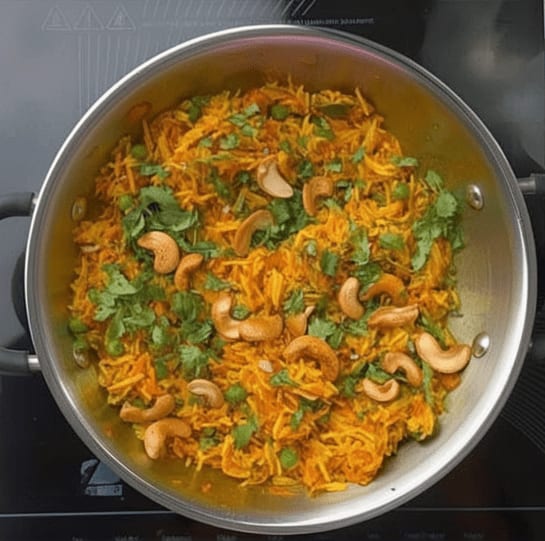 Carrot rice recipe