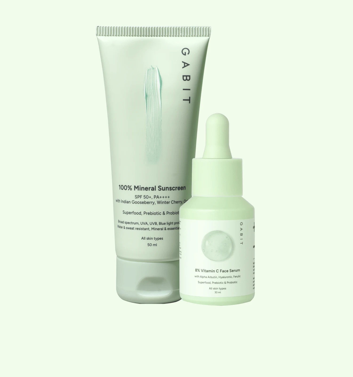 Gabit Nourish & Protect Duo | Brightens, UVA/B protection