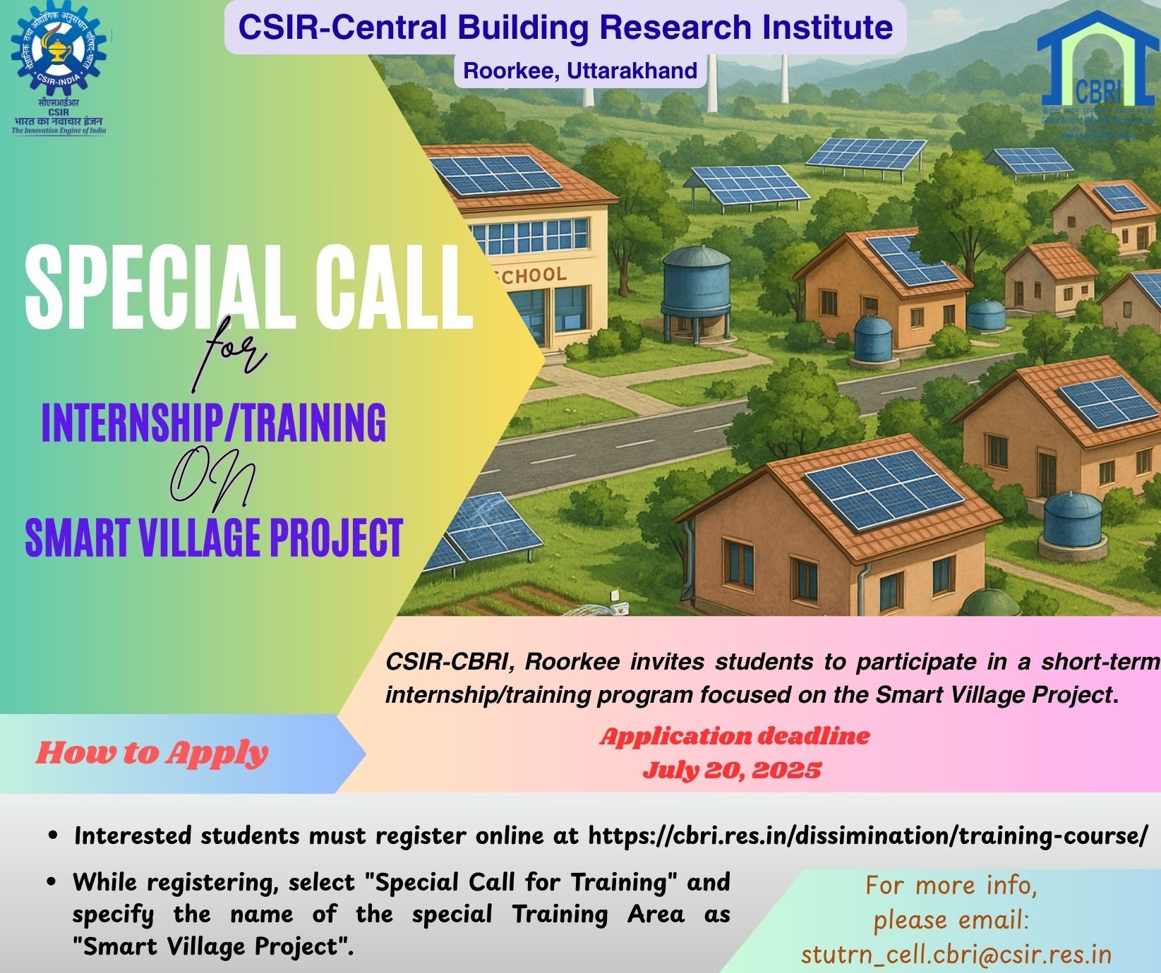 Smart Village Project Internship - India