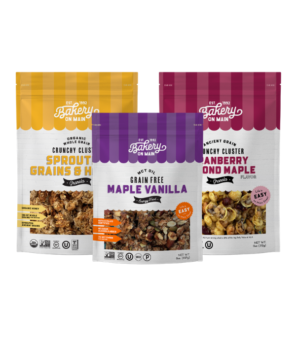 Bakery On Main Rebrands Logo, Packaging and Tagline | Grocery Dive