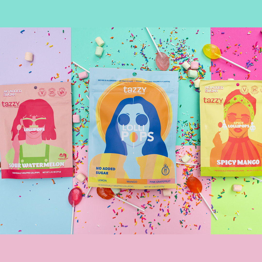 Tazzy Candy is Bringing Lollipops Back and Leaving Sugar Behind | Food Dive