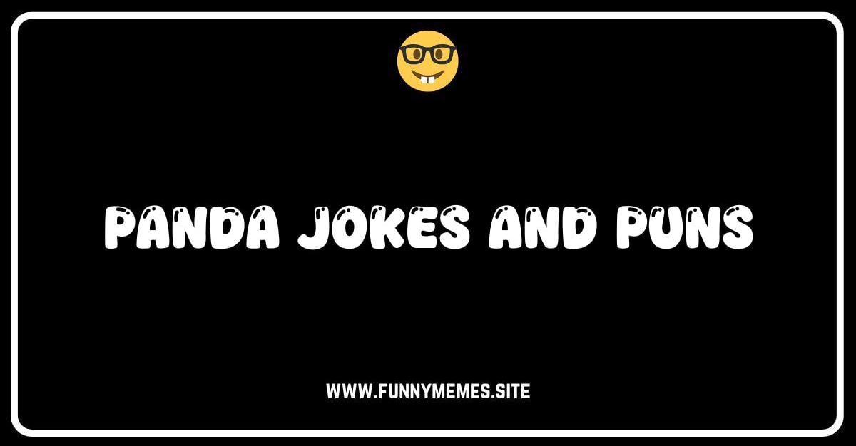Panda-monium Hilarious Panda Jokes and Puns Youll Love — Funny Memes