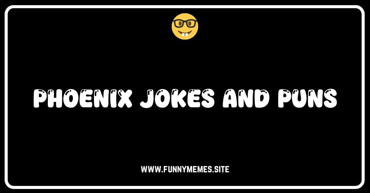 Phoenix Funnies: The Hottest Collection of Jokes & Puns! — Funny Memes