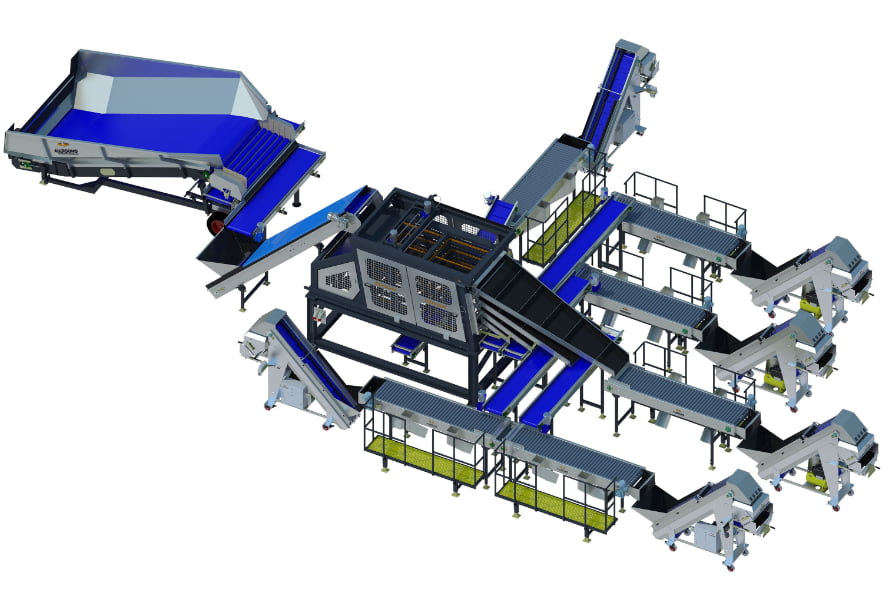 Potato Washing, Grading, Packing Lines | Quadra Machinery