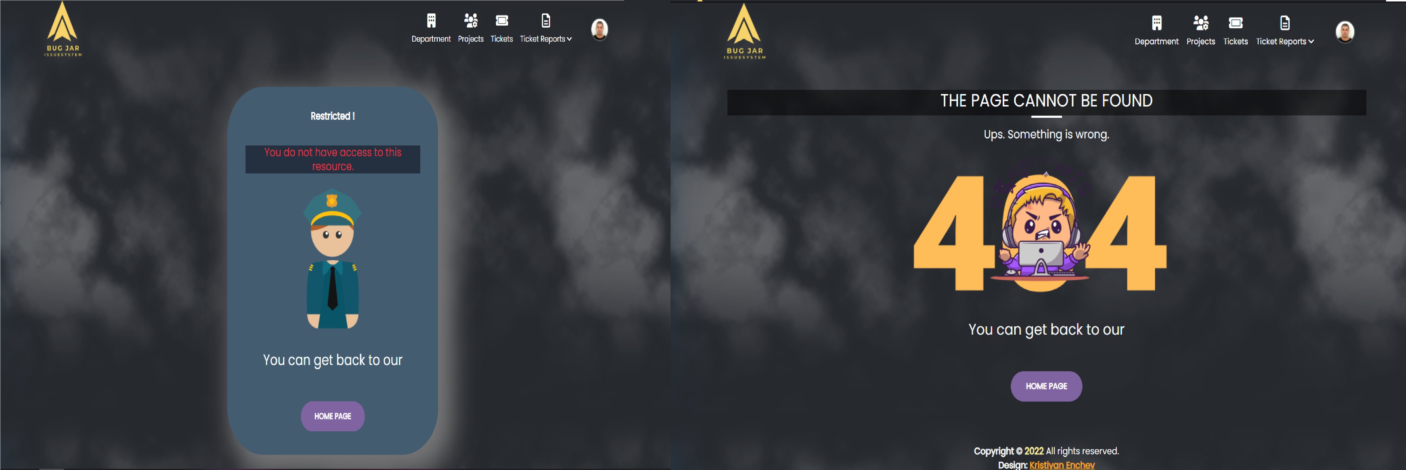 GitHub - KristiyanEnchev/IssueSystem: Bug Jar is a demo BugTracker-like ...