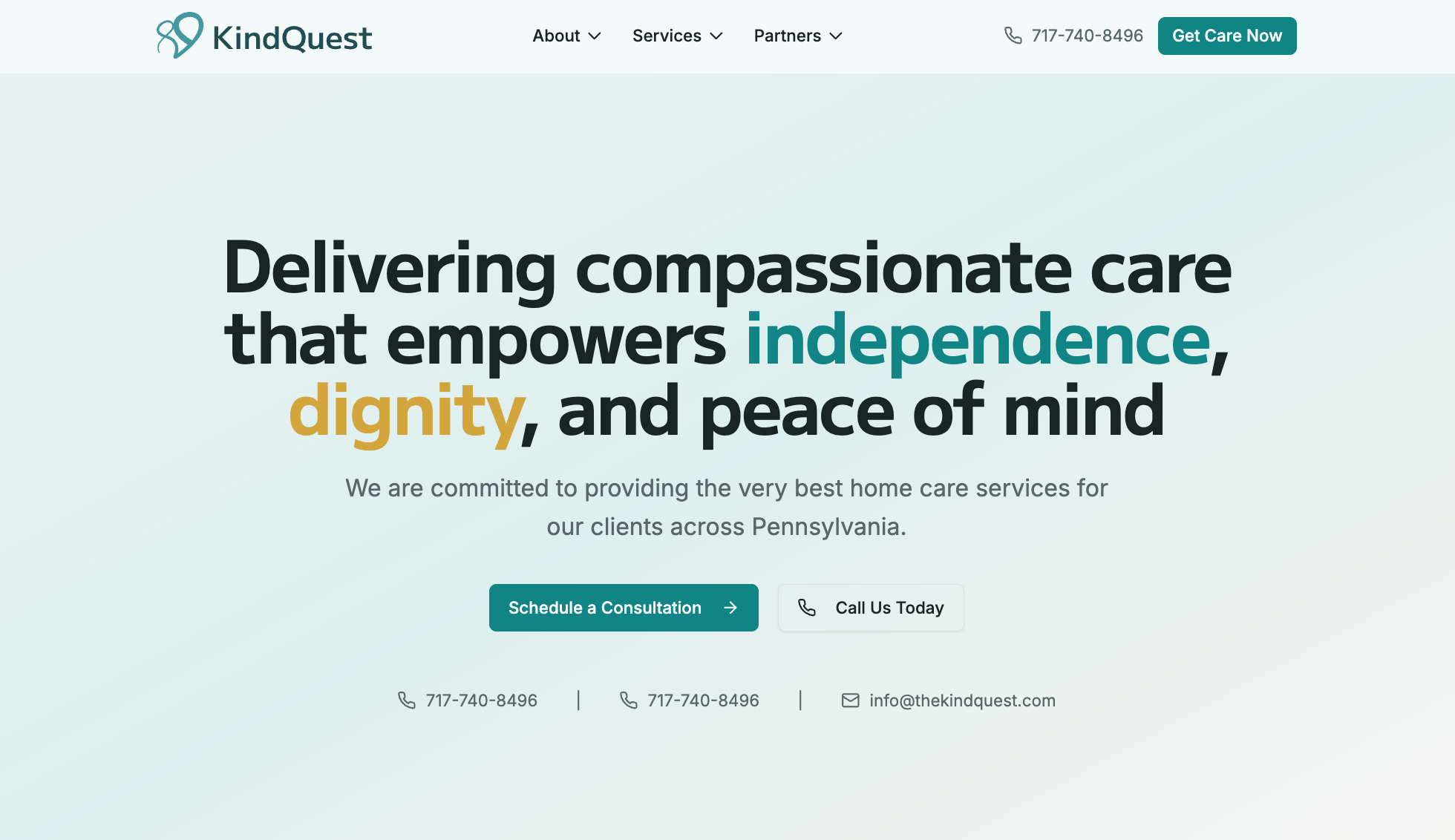 About Us - KindQuest Supports LLC