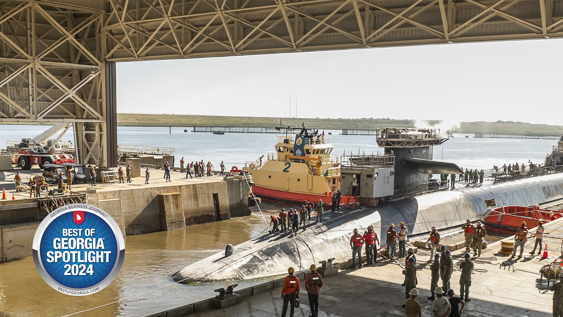 TRF-KB Celebrates Decades of Submarine Maintenance Excellence - Georgia ...