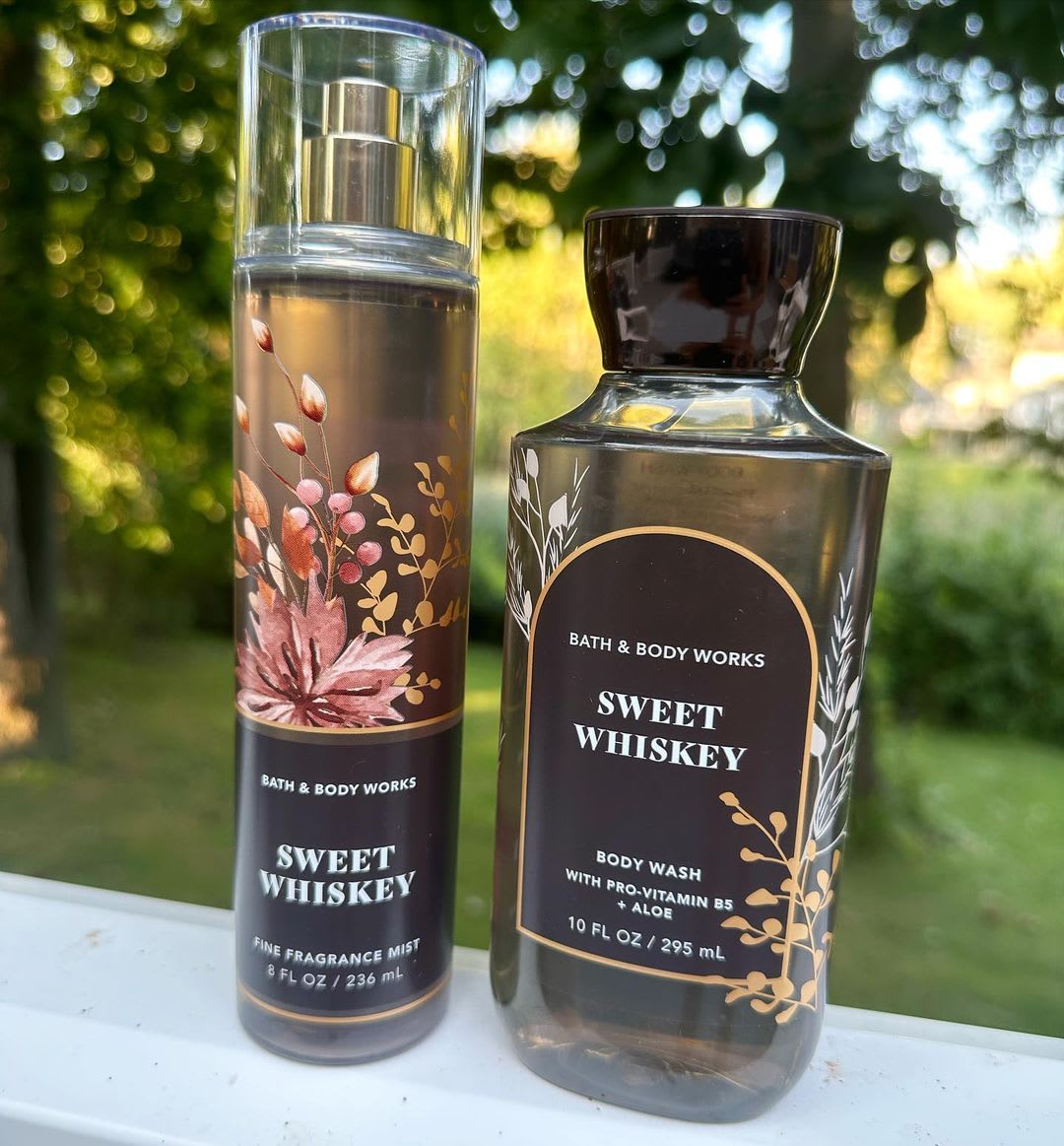Bath and Body Works Sweet Whiskey Fine Fragrance Mist and Body Cream ...