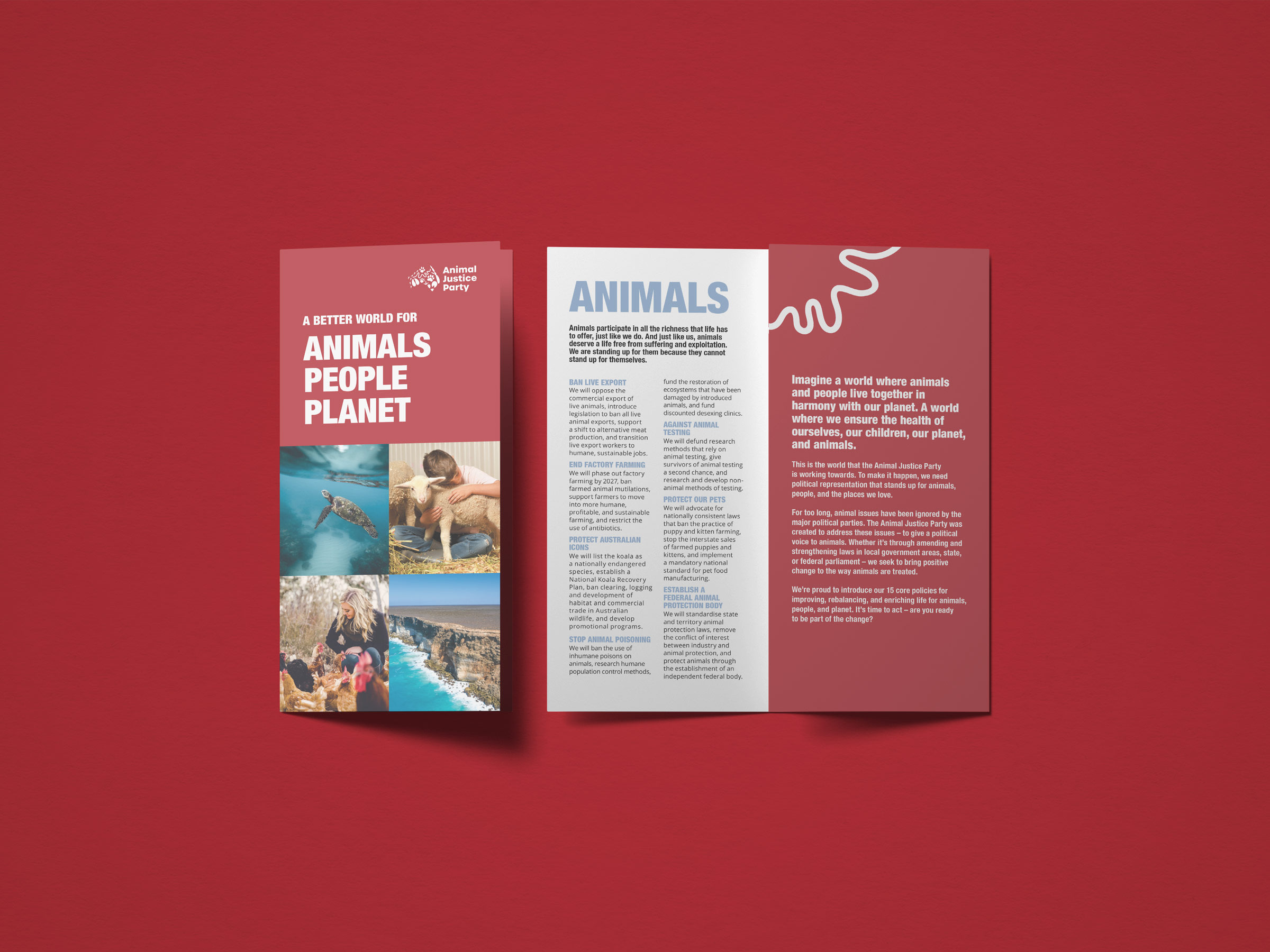 Animal Justice Party case study | Design by Nature