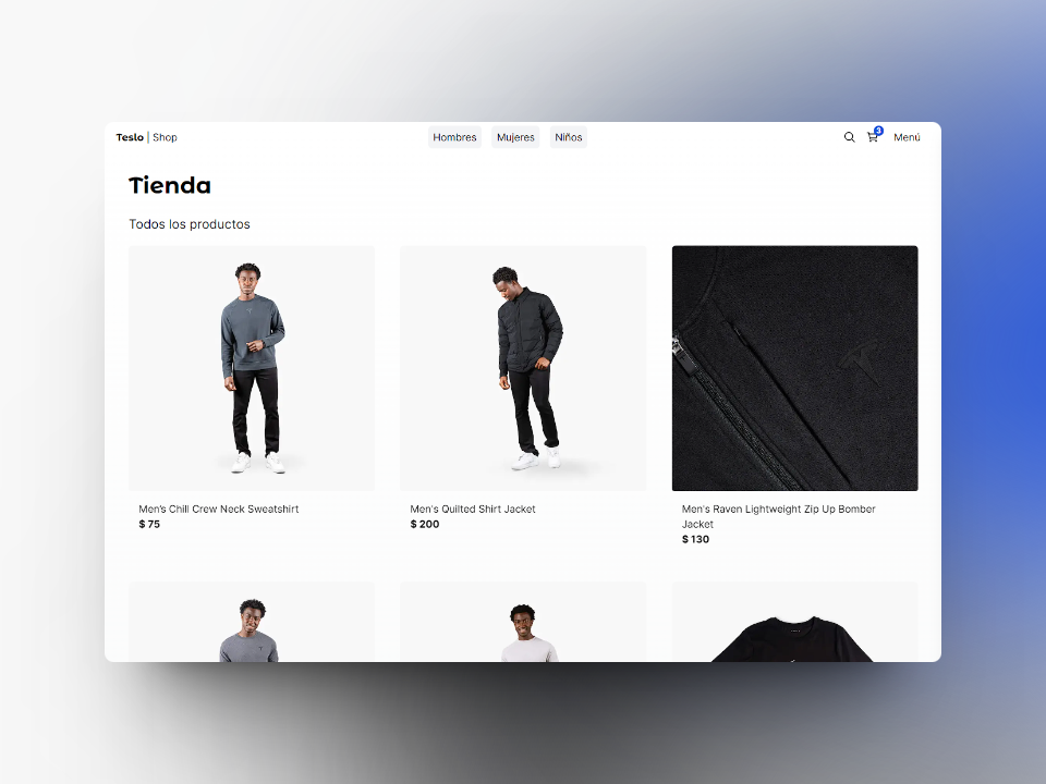 Teslo Shop | Marco Rodriguez