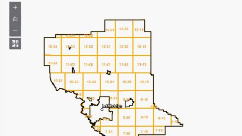 New online mapping for Lethbridge county | Lethbridge News Now
