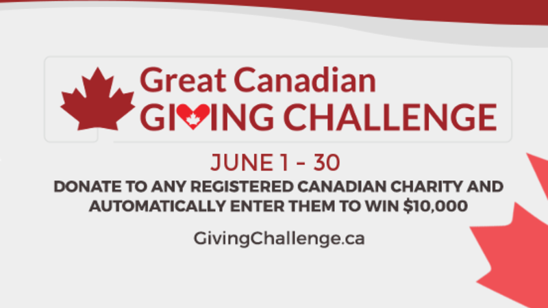 Great Canadian Giving Challenge: Donate to a local charity and enter ...