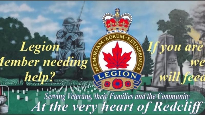 Redcliff Legion offers free hot meals to members, veterans & families ...